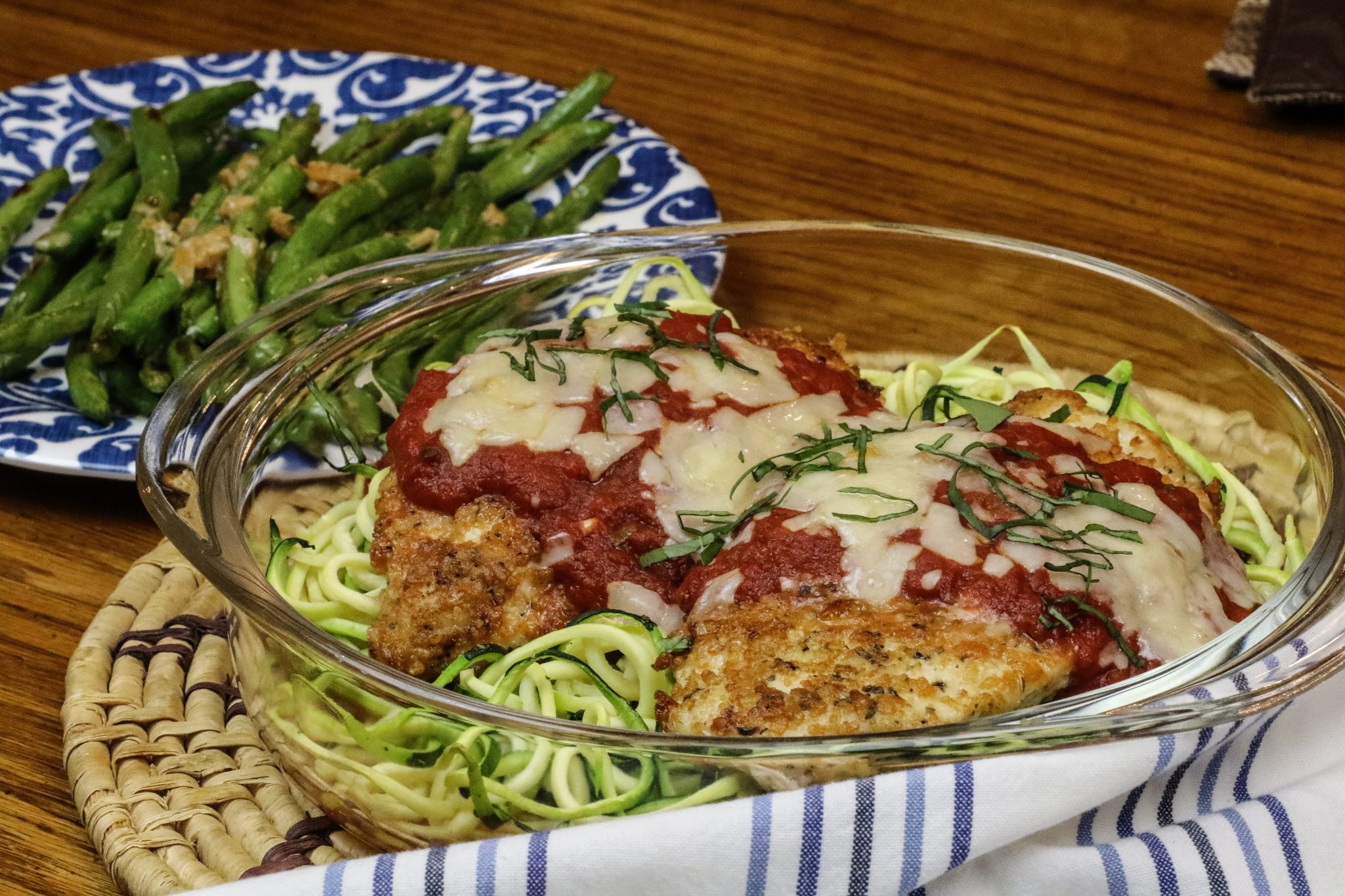 Low Carb Chicken Parm - Kate's Plate
