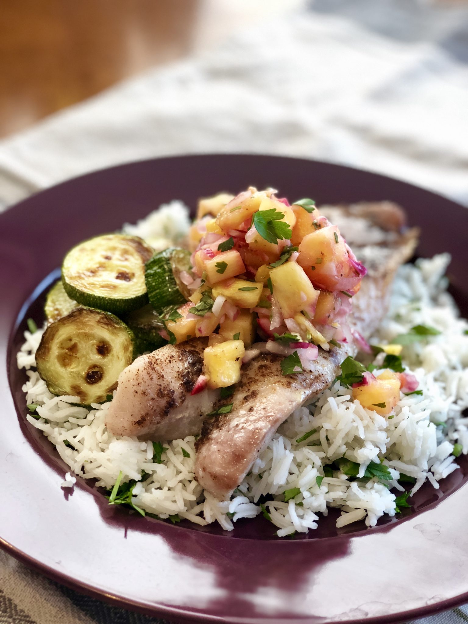 Rockfish & Rice - Kate's Plate
