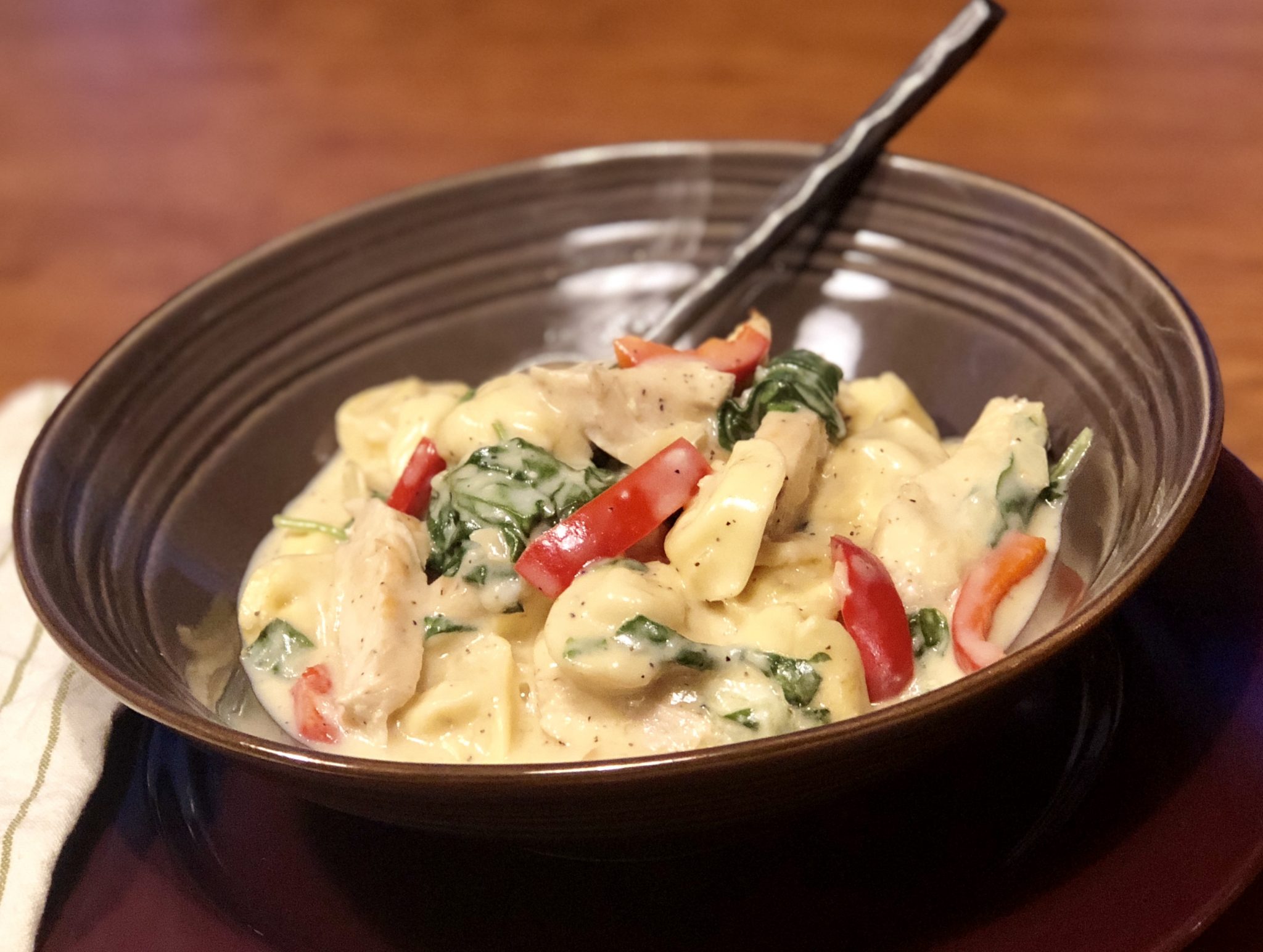Chicken Florentine Tortellini - Kate's Plate