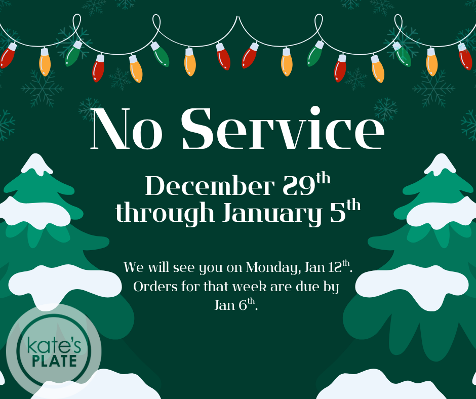 No Service - Kate's Plate